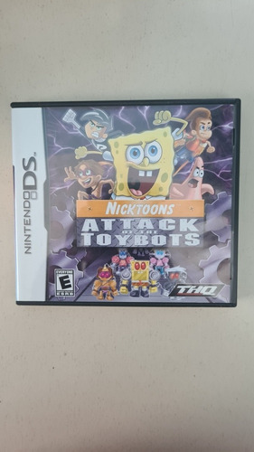 Nicktoons Attack Of The Toybots Nintendo Ds Original | Shopee Brasil