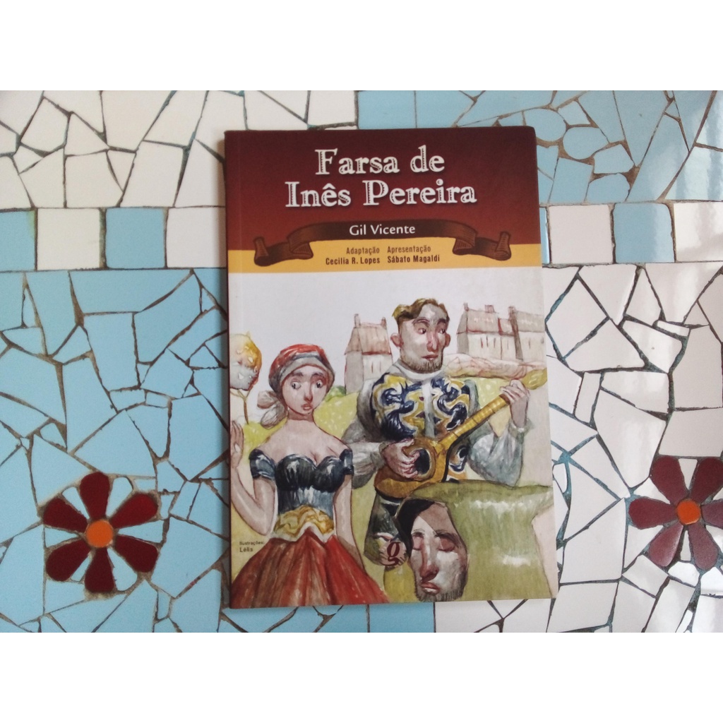 livro farsa de Inês Pereira Gil Vicente | Shopee Brasil