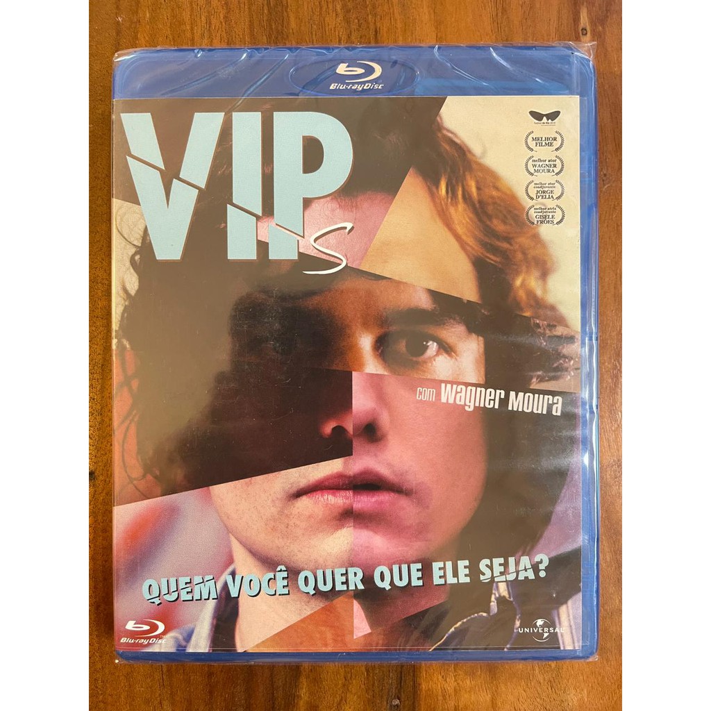 Blu-ray Vips - Wagner Moura - Cinema Nacional - Lacrado | Shopee Brasil