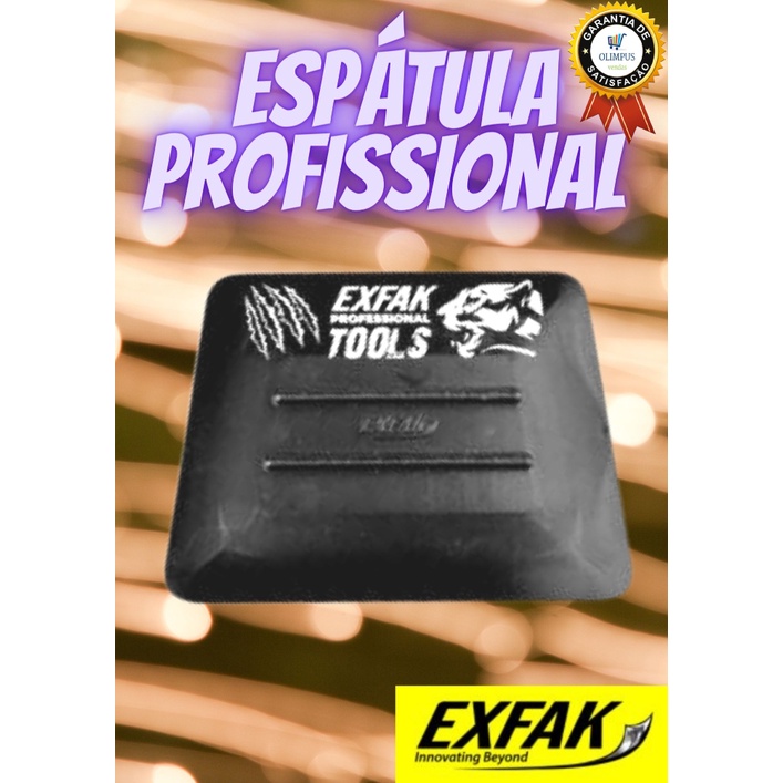 Espátula Envelopamento / Insulfilm profissional Isósceles Black Exfak ...