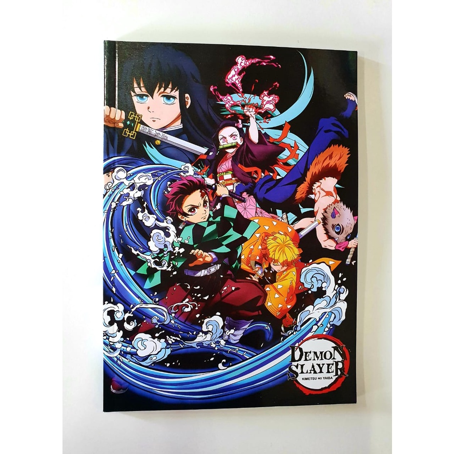 Livro Anime Demon Slayer Kimetsu No Yaiba - Caderno 56 páginas | Shopee ...