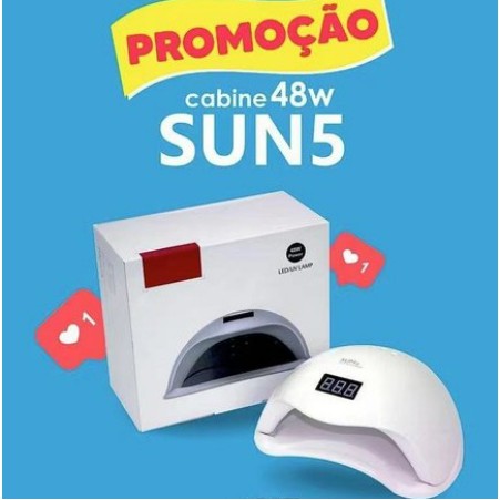 Cabine Sun 5 48w Original Bivolt Uv/led Sensor Timer | Shopee Brasil