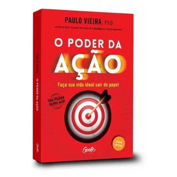 Livro O Poder da Ação Edição Luxo - Paulo Vieira ENVIO IMEDIATO ...