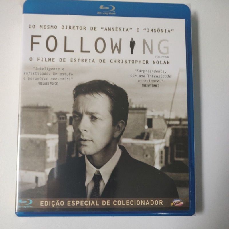 BLU-RAY - Following (Christopher Nolan) | Shopee Brasil