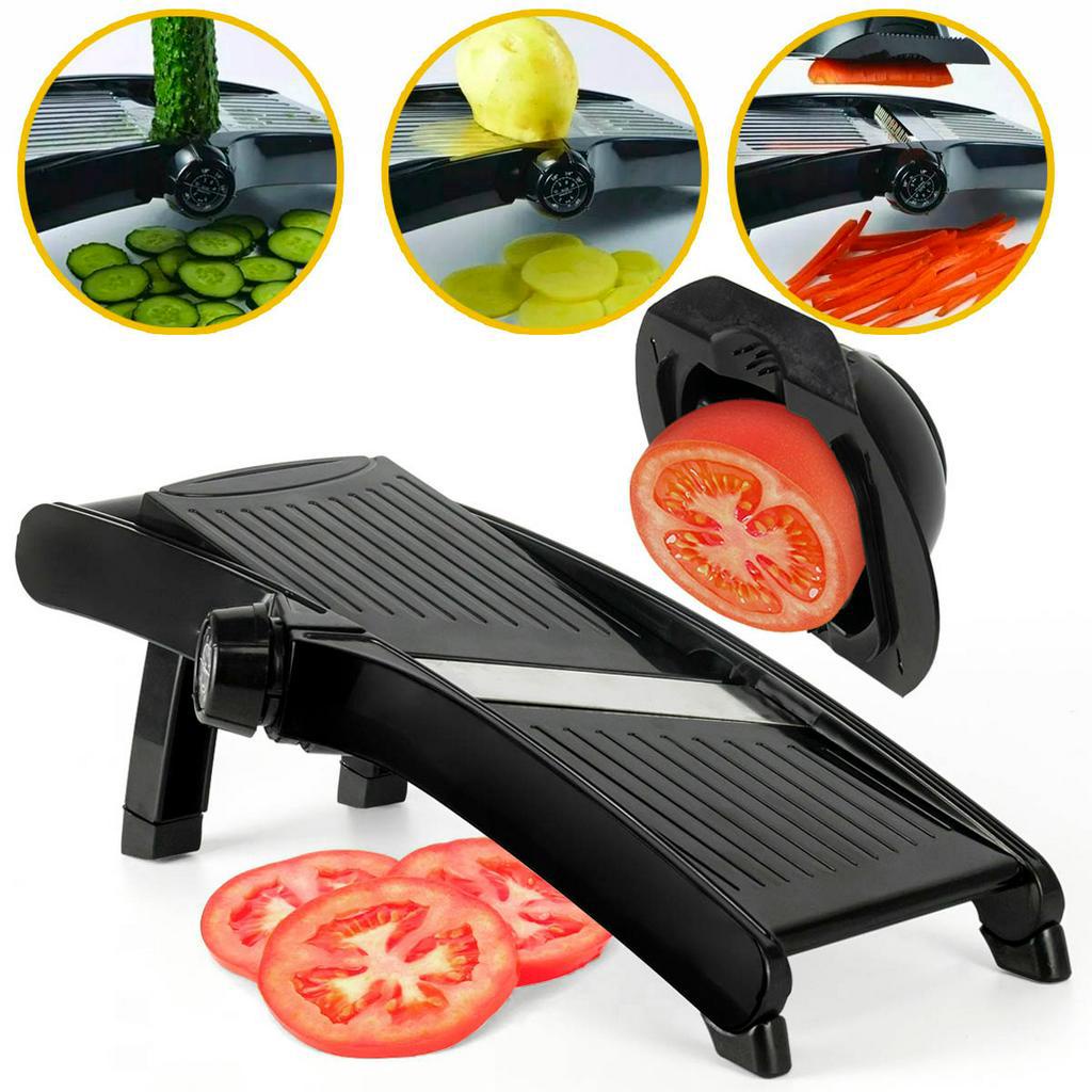 Ralador de Legumes Mandoline profissional Inox Fatiador Cortador de ...