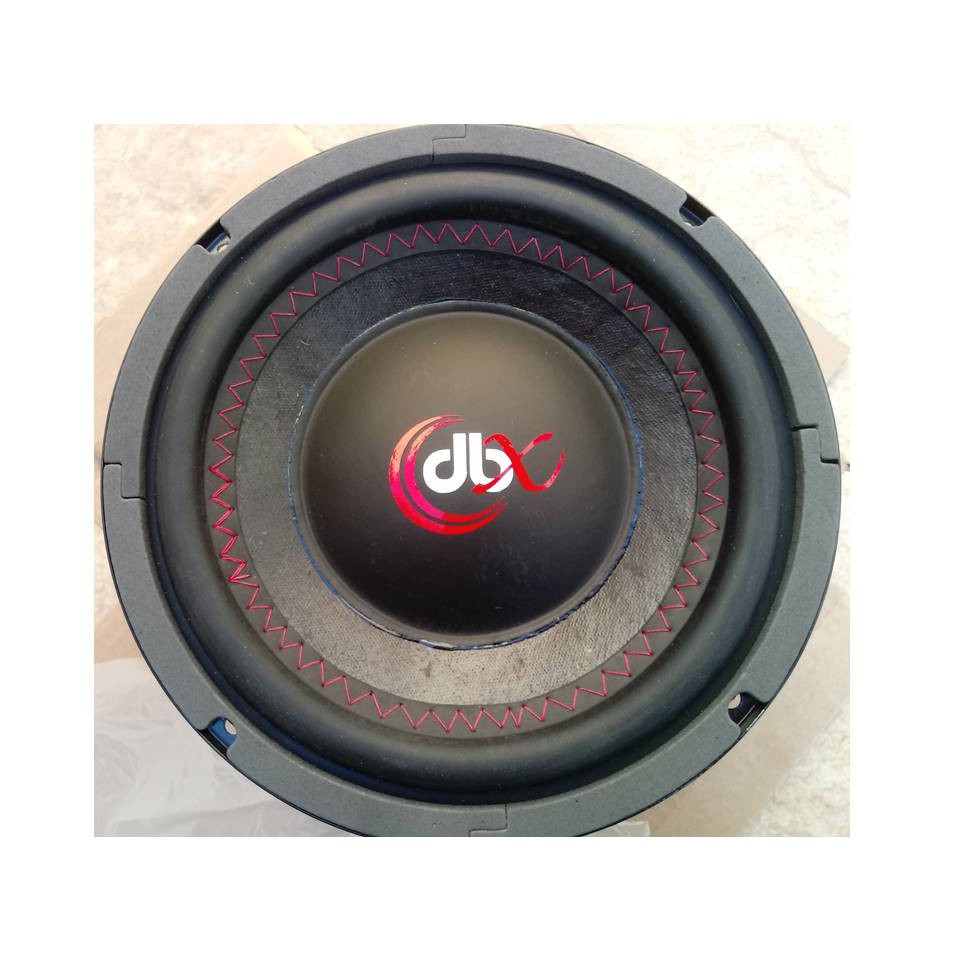 Boca Dbx 8 Polegadas 250 Watts Rms Bobina Dupla 2+2 ohm Sub Grave | Shopee Brasil