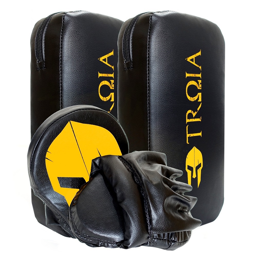 Aparador De Chute + Manopla de Foco Troia Treino Profissional Academia ...