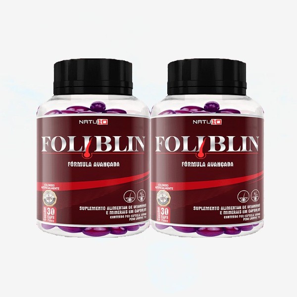 Foliblin 2 Potes Oferta | Shopee Brasil