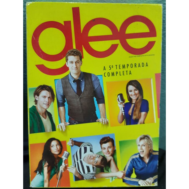 BOX Glee - (5°) Quinta Temporada 6 Discos | Shopee Brasil