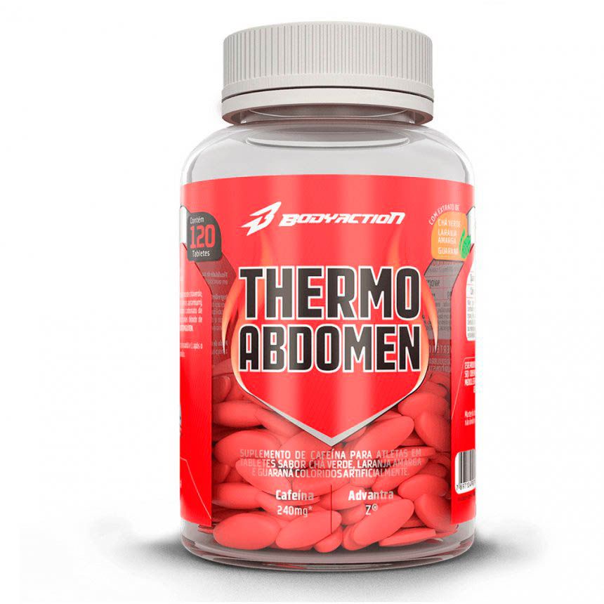 Thermo Abdomen (120 tabs)-Body Action-Excelente | Shopee Brasil