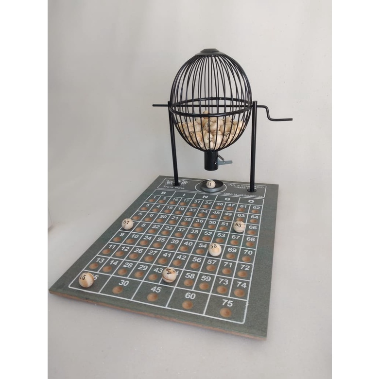 Jogo BINGO Globo N°2 PRETO + 200 cartelas | Shopee Brasil