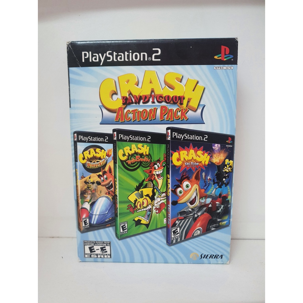Crash Action Pack - PS2 | Shopee Brasil