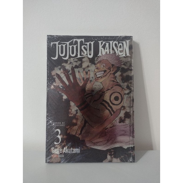 Mangá Jujutsu Kaisen 3 Capa Variante - Novo e Lacrado | Shopee Brasil