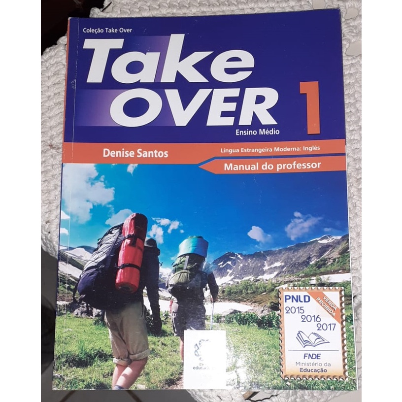 Take Over 1 - Denise Santos (Manual do Professor) | Shopee Brasil