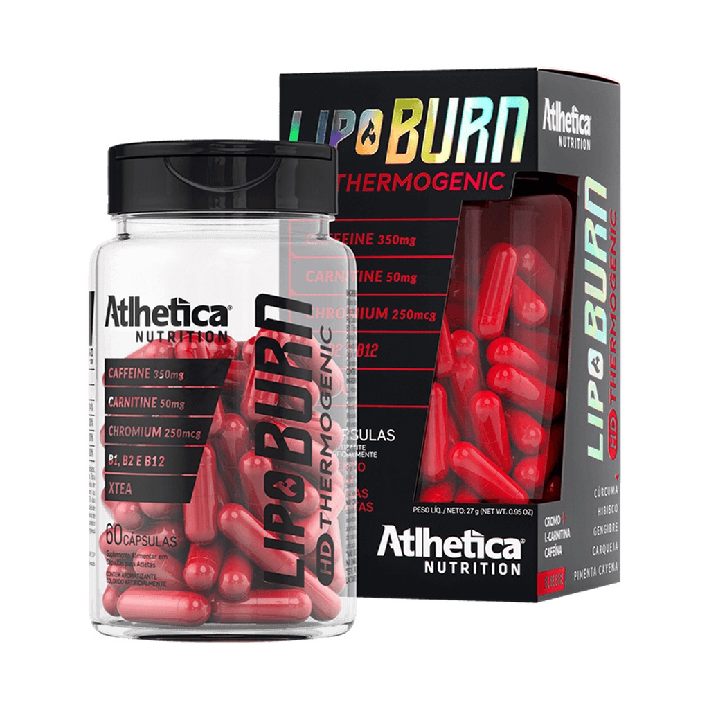Lipo Burn HD Thermogenic - 60 Cápsulas | Shopee Brasil