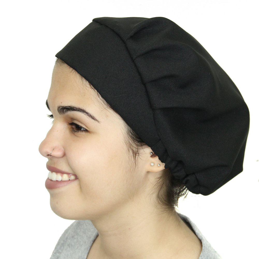 Touca De Cozinha Restaurante Em Oxford Com Elastico Chef Cozinha ...