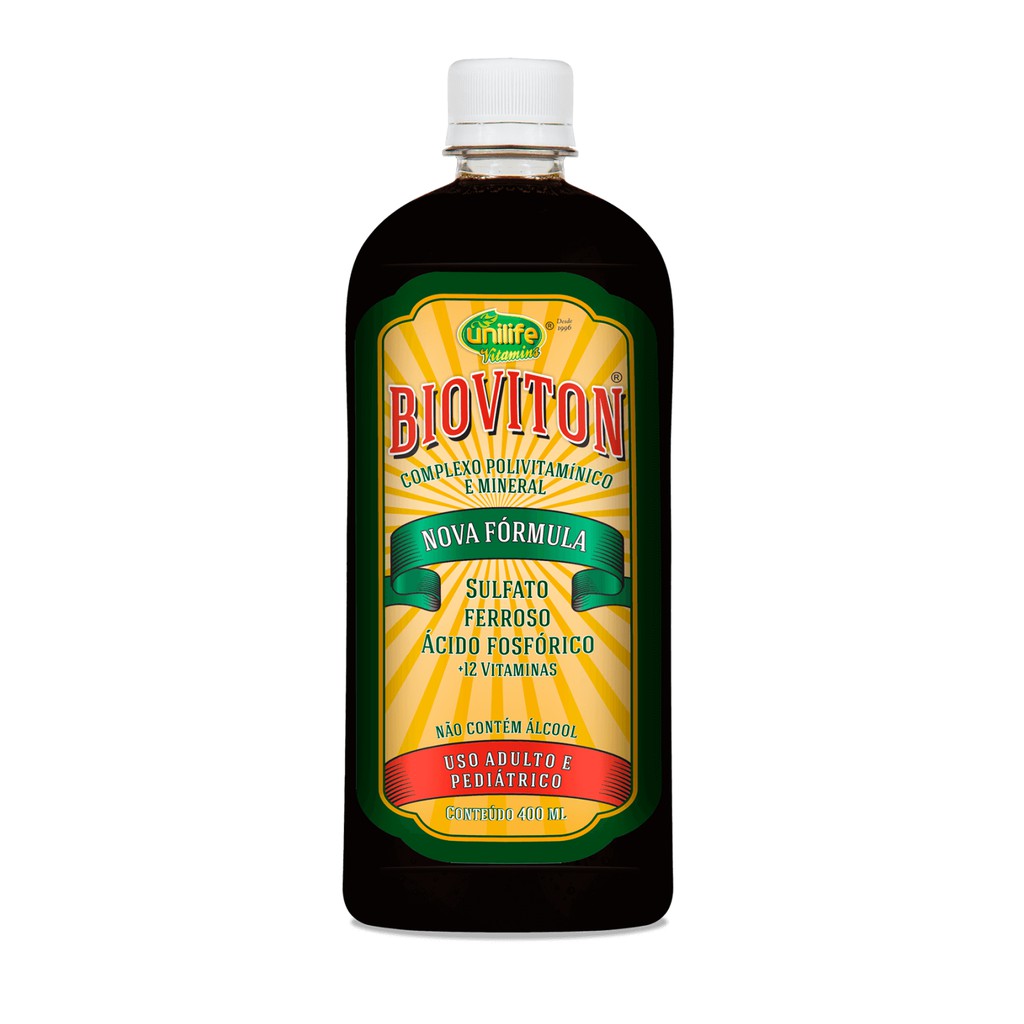 Bioviton Suplemento MultiVitamínico Liquido 400ml - Unilife | Shopee Brasil