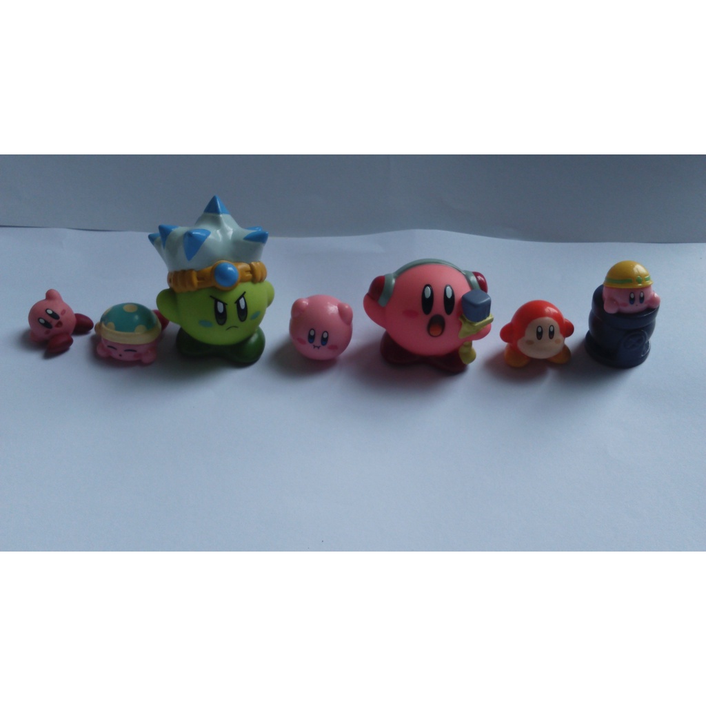 Kirby Kit 7 Miniaturas Diferentes Da Série Kirby Pronta Entrega ...
