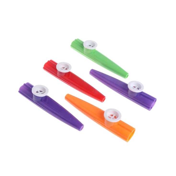 KAZOO PLÁSTICO Profissional Instrumento Musical - Várias Cores | Shopee ...