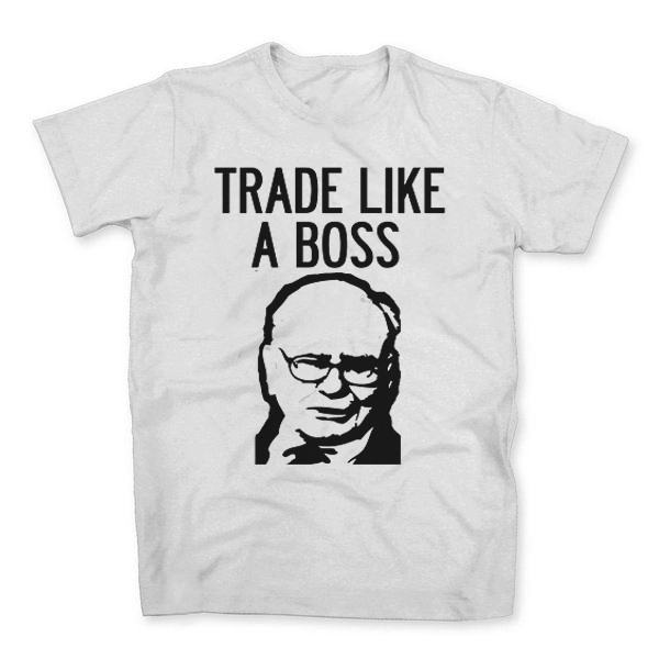 Camiseta AlgodaoTradeTrader Warren Buffett Like a Boss Stencil Forex ...