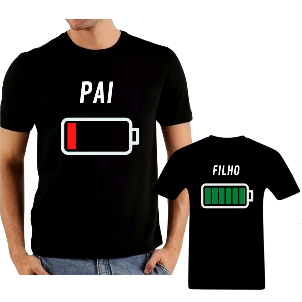 camisa tal pai tal filho conjunto pai e filho camiseta dia dos pais ...