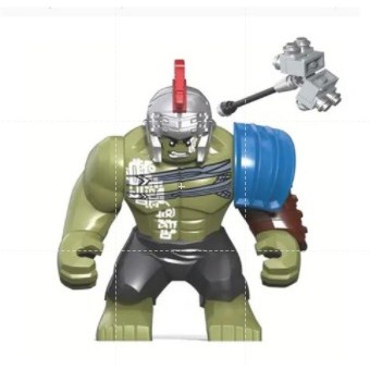 Boneco Hulk Ragnarok Com Martelo Lego Bloco De Montar | Shopee Brasil