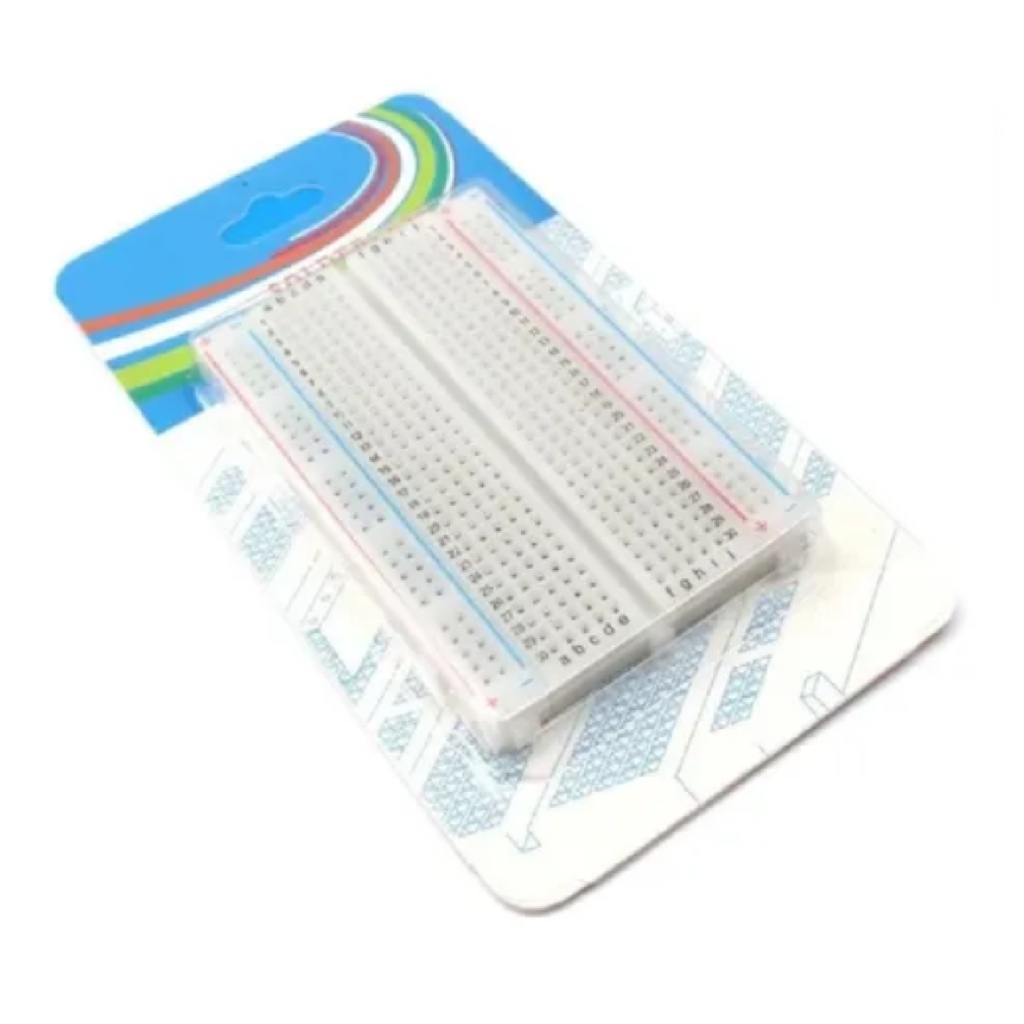 50 Protoboard Breadboard 400 Pontos Furos Prototipo Arduino Shopee Brasil 
