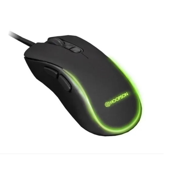 Mouse Gamer USB Msg-201 Hoopson 3600 DPI 7 Botões RGB Para PC, Notebook e Computador | Shopee Brasil