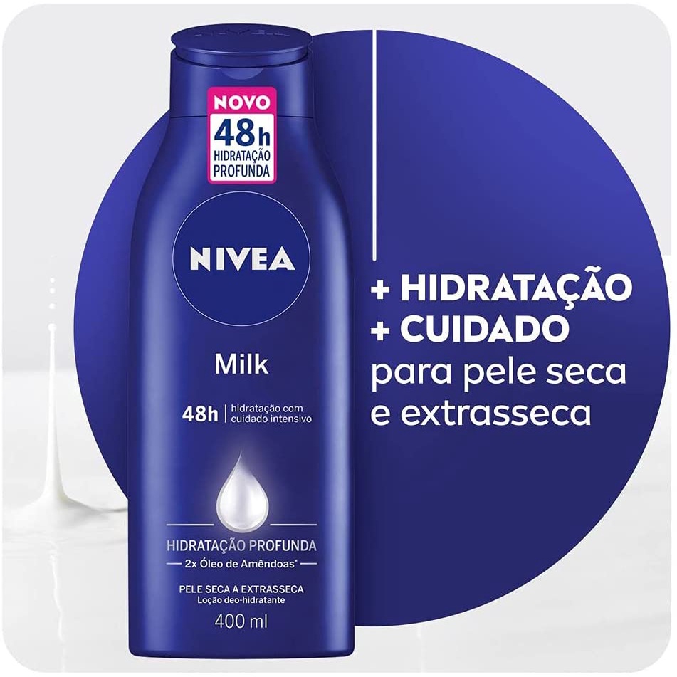 Creme Hidratante Nivea 400 ml Pele extra seca | Shopee Brasil
