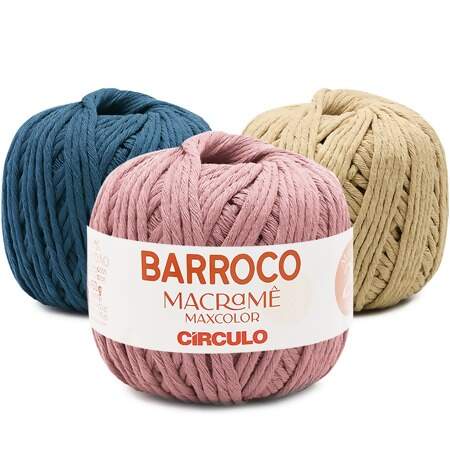 Barroco Macramê Maxcolor 24 Fios | Shopee Brasil