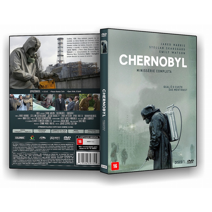 DVD Chernobyl 1ª Temporada ( 2 DVDS ) | Shopee Brasil