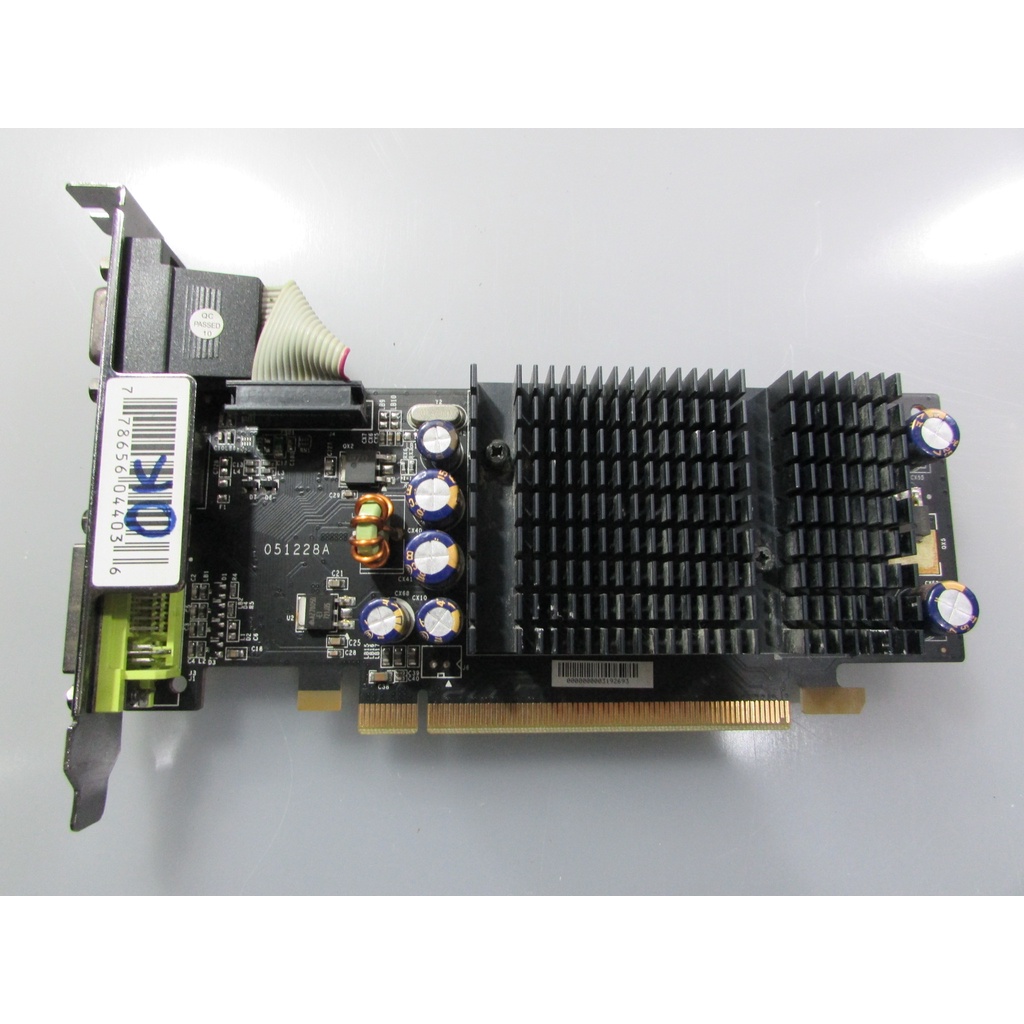 placa video pci express nvidia gf7200gs 256mb | Shopee Brasil