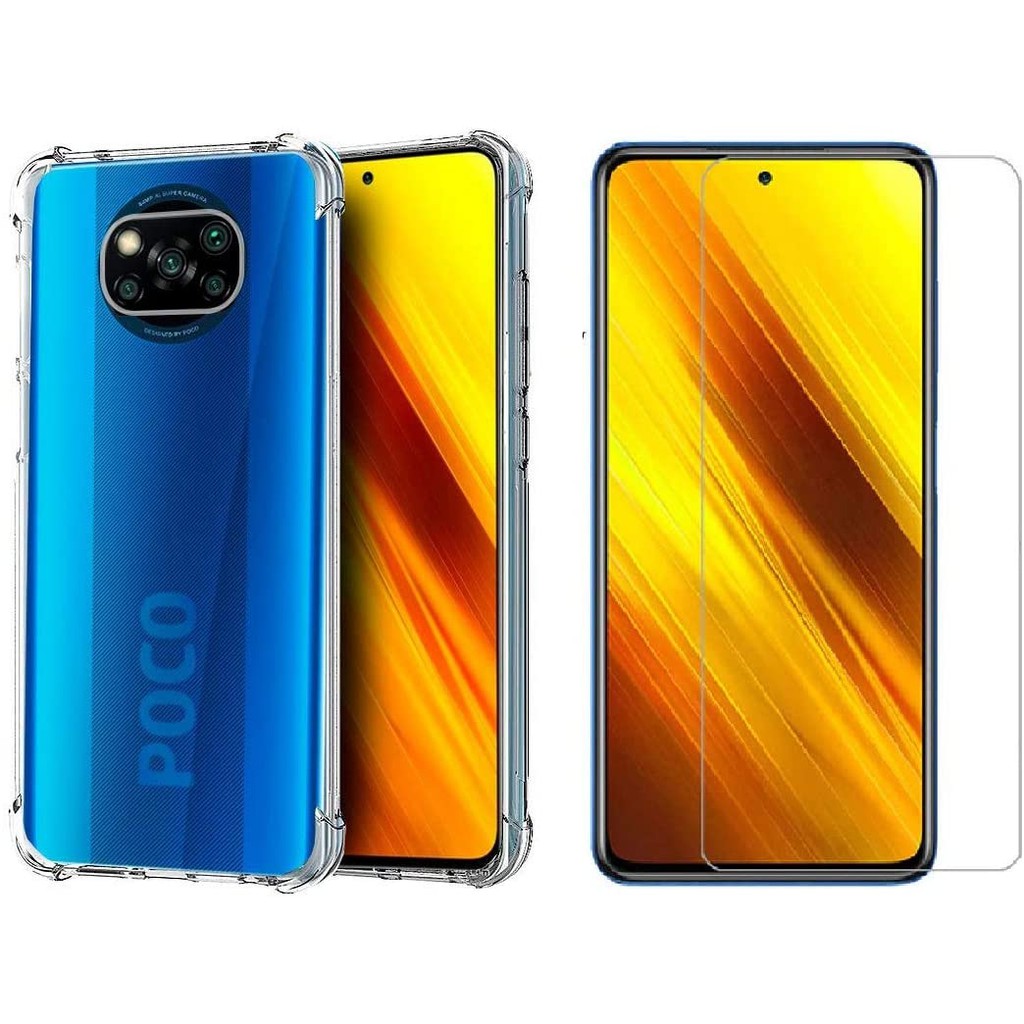 Kit Compatível Celular Xiaomi Redmi Poco X3 Poco X3 Nfc Capa