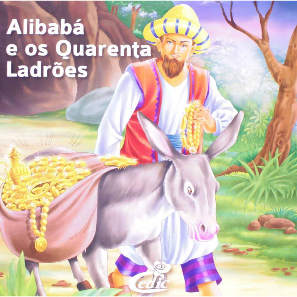 Meus Clássicos Favoritos. Alibaba E Os 40 Ladrões | Shopee Brasil