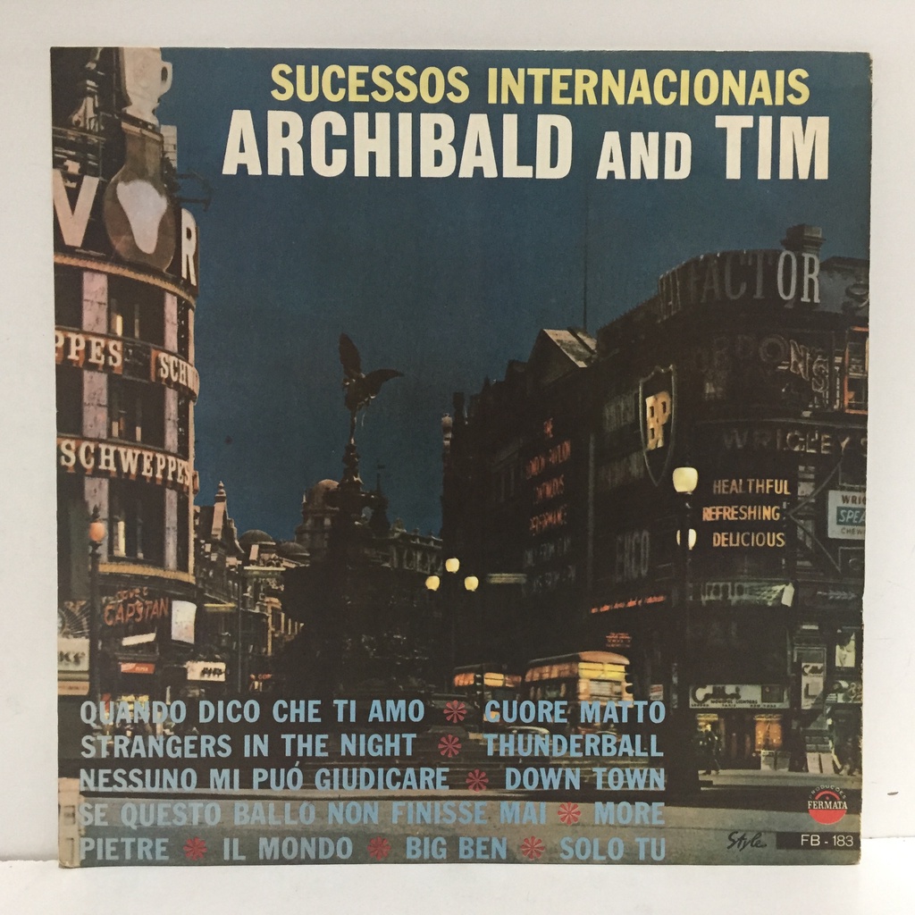 Lp Archibald And Tim – Sucessos Internacionais | Shopee Brasil