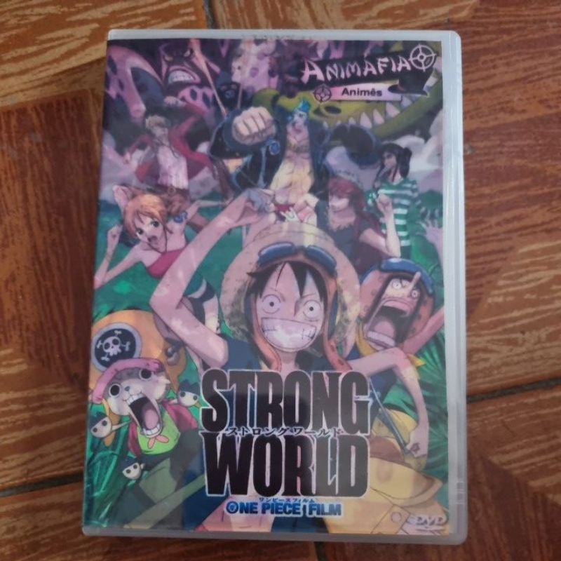 Filme anime One Piece Strong World DVD | Shopee Brasil