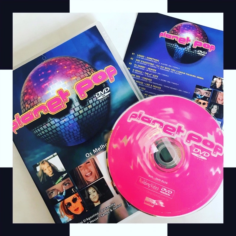 DVD PLANET POP - Lasgo, Sandy e Júnior, Gigi D’Agostino, Dee Dee, Dj ...