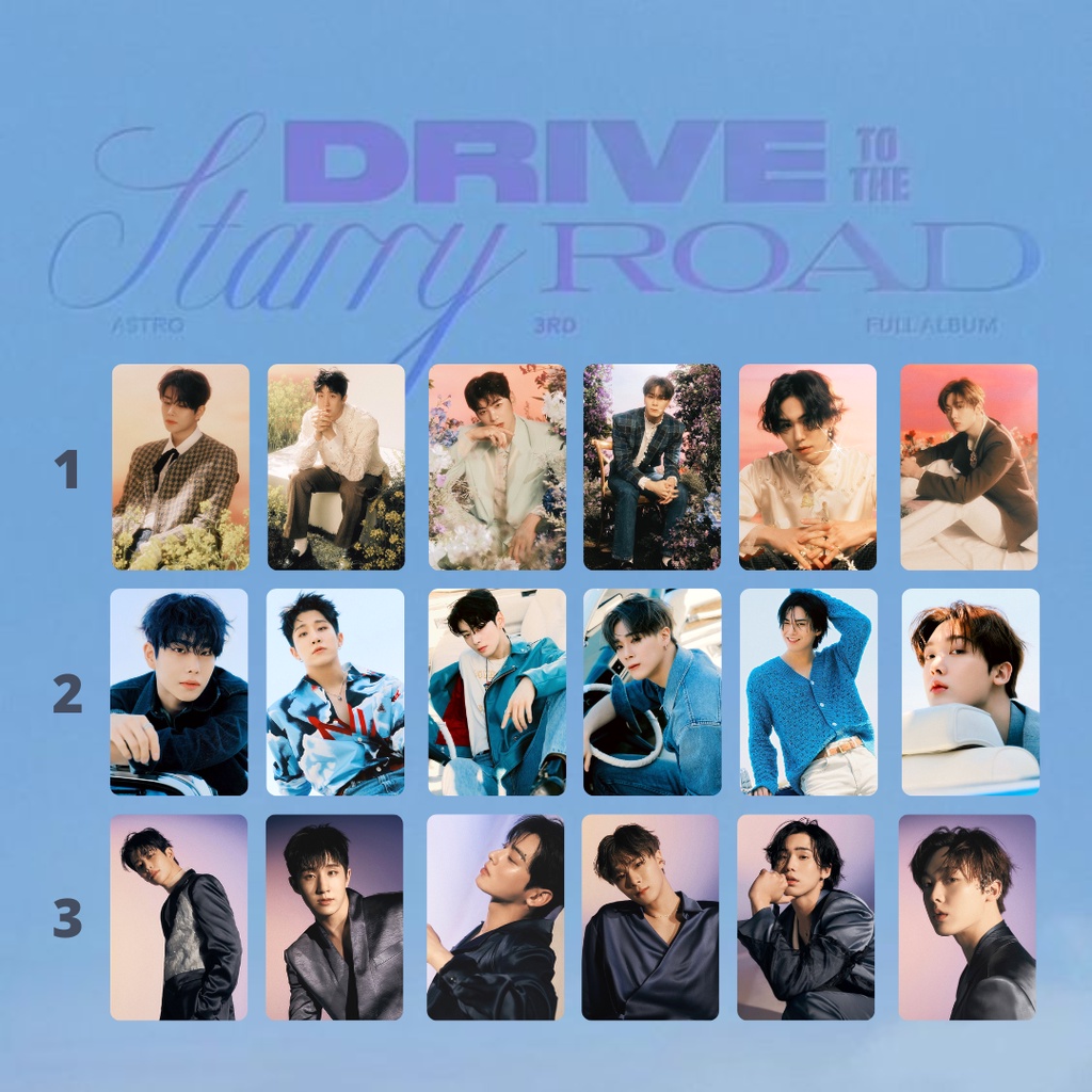 Photocard Fanmade - ASTRO - Drive To The Starry Road | Shopee Brasil