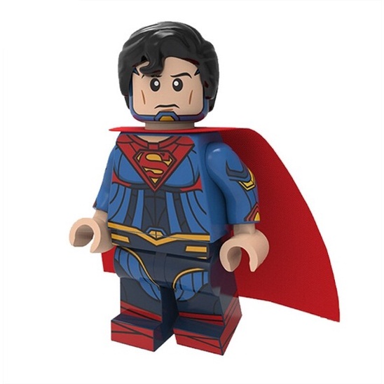Superman Liga Justiça Serie Dc Injustice 2 Blocos Boneco | Shopee Brasil