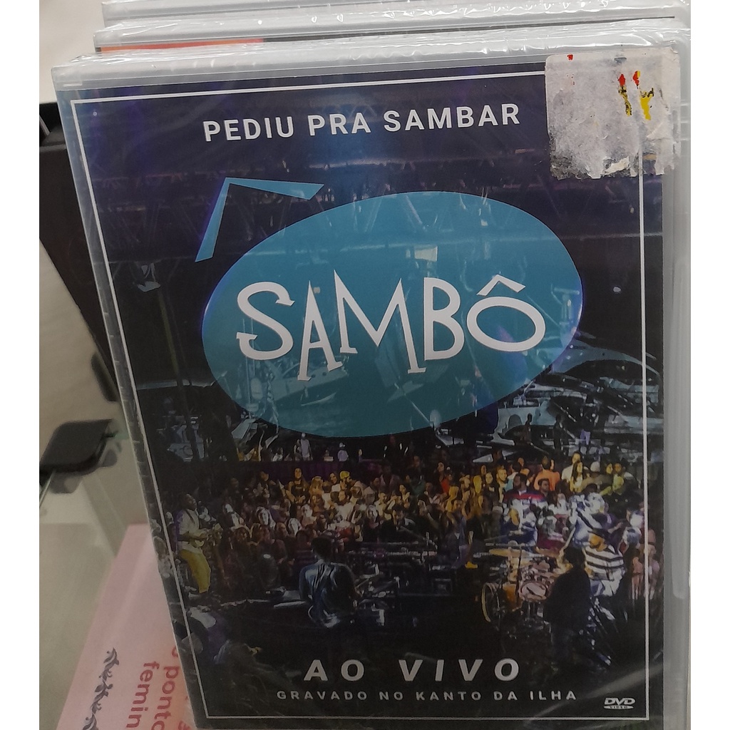 DVD-SAMBÔ-AO VIVO KANTO DA ILHA-LACRADO | Shopee Brasil