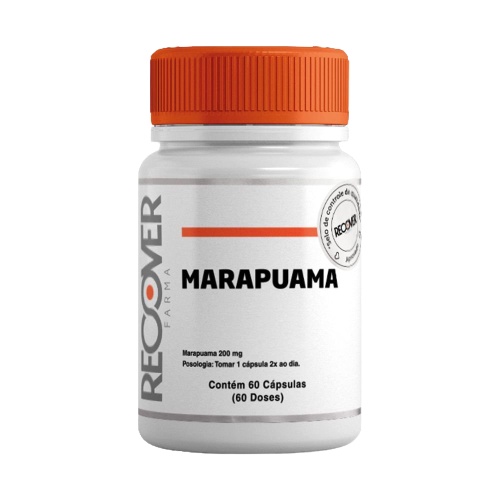 Marapuama 200mg - 60 Cápsula (60 Doses) | Shopee Brasil