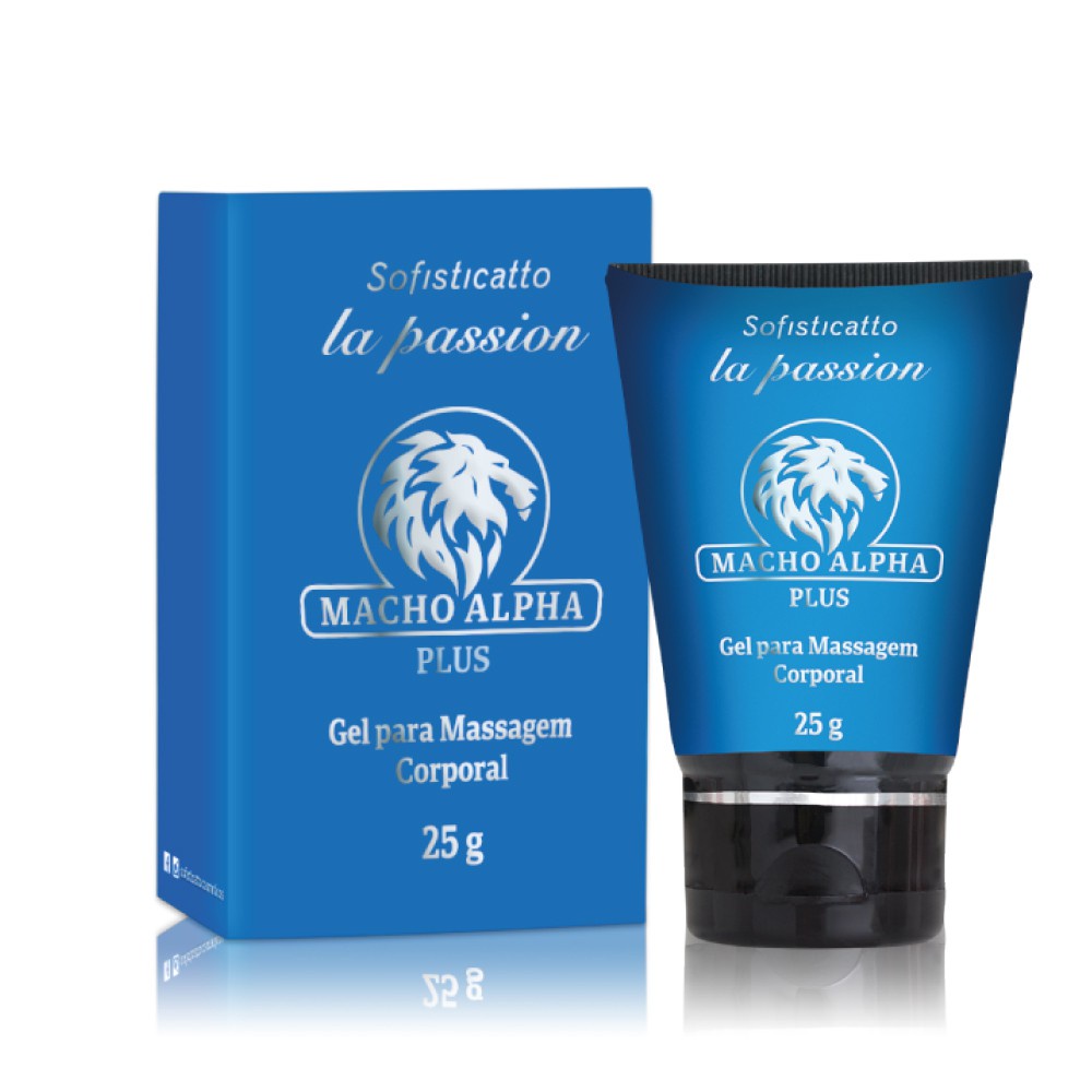 Macho Alpha Plus Power Retard 25G Sofisticatto | Shopee Brasil