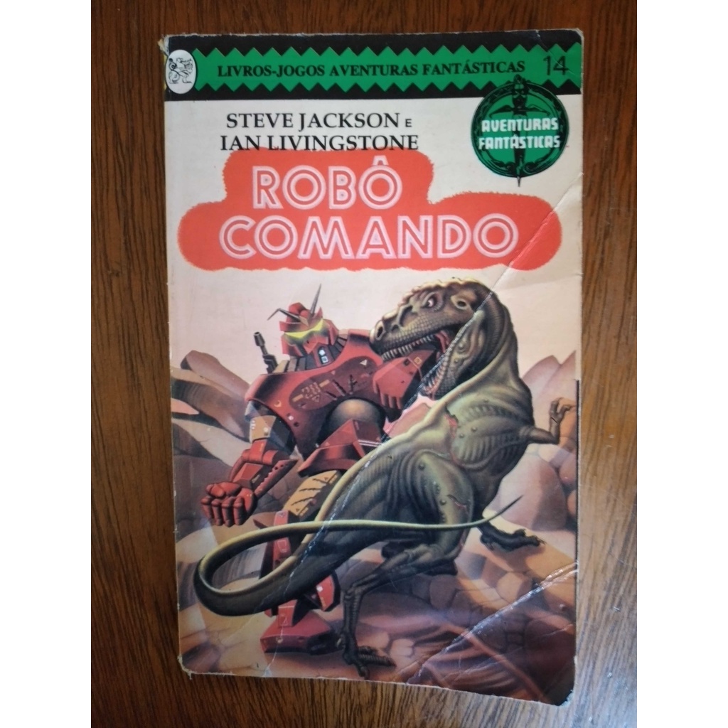 Robô Comando - Livro Jogo RPG Solo - Aventuras Fantásticas n.º 14 ...