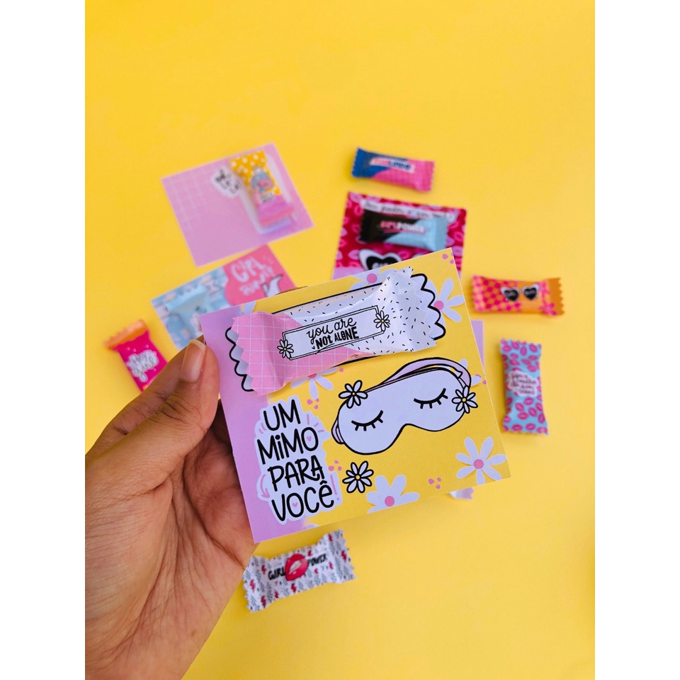 Mimo 12 Balinhas com Card de Agradecimento Mulheres I Mimo I Clientes I ...