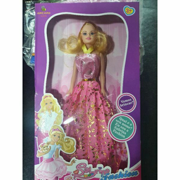 Brinquedo Boneca Sabrina Fashion | Shopee Brasil