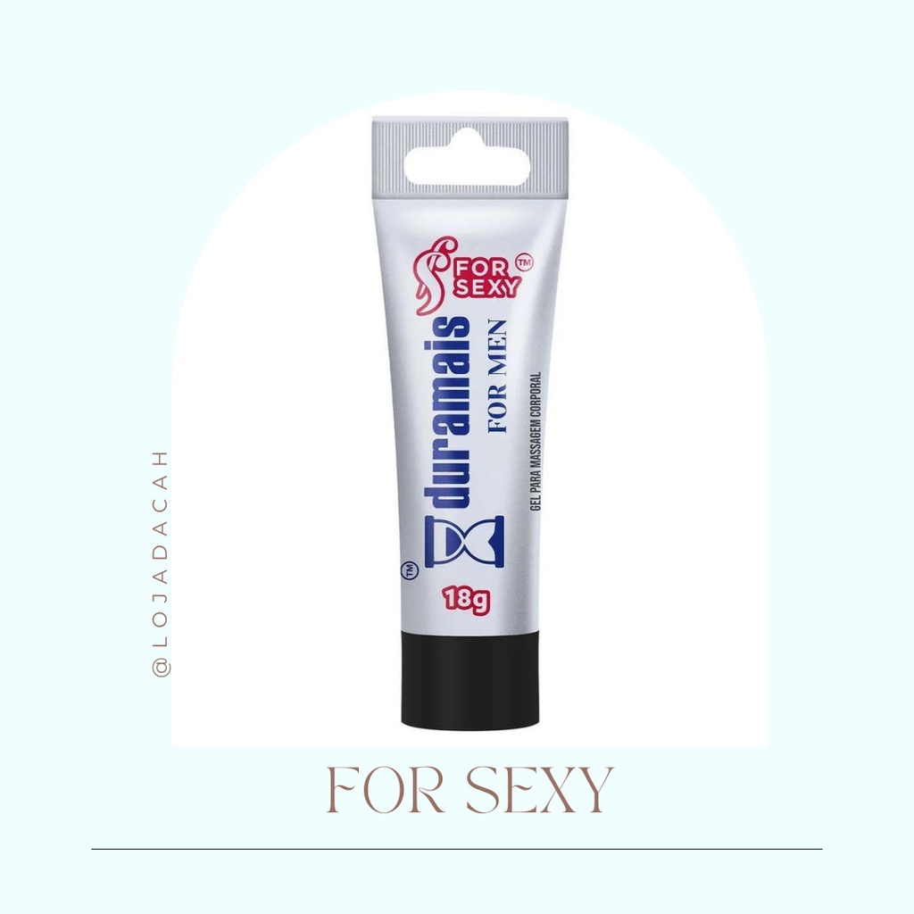 DuraMais For Men - Gel Retardante Masculino 18g | Shopee Brasil