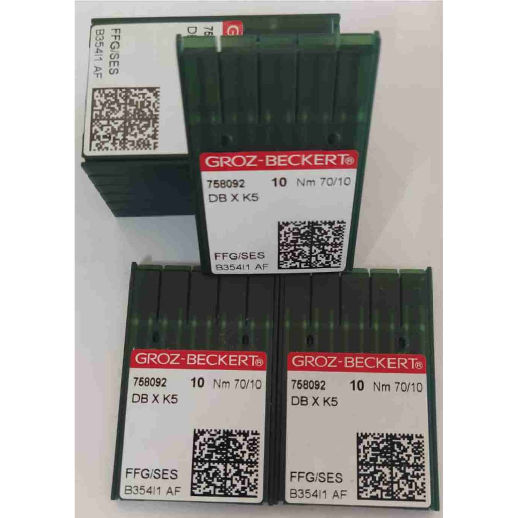 Agulha DB X K5 Original Groz-Beckert 70/10 | Shopee Brasil