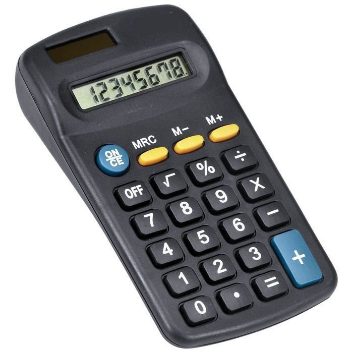 Calculadora De Bolso Solar Pilha Cb-1485 8 Digitos | Shopee Brasil