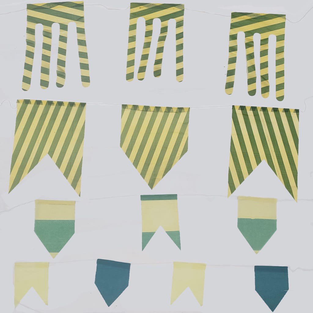 Bandeirinha Brasil Varal Torcida Copa do Mundo Com 10 Metros | Shopee ...