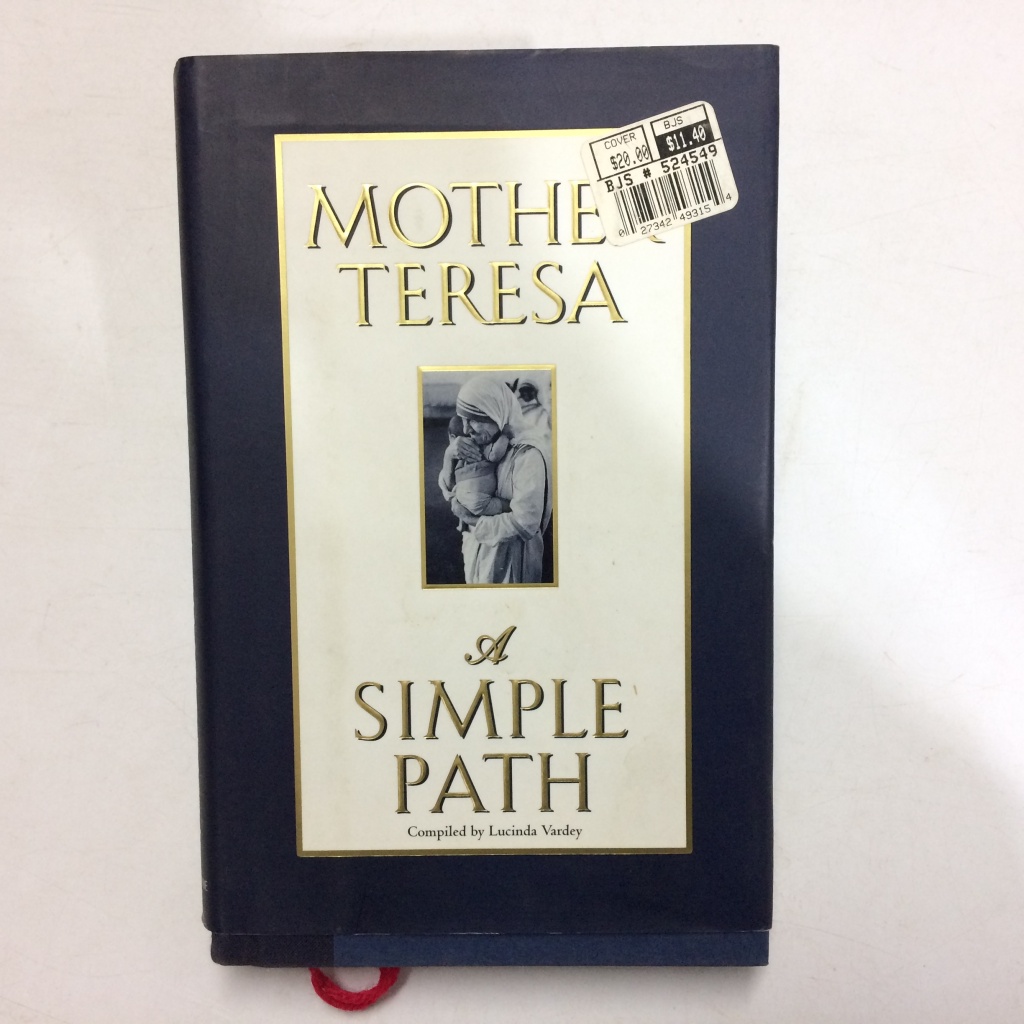 A Simple Path autor Mother Teresa | Shopee Brasil